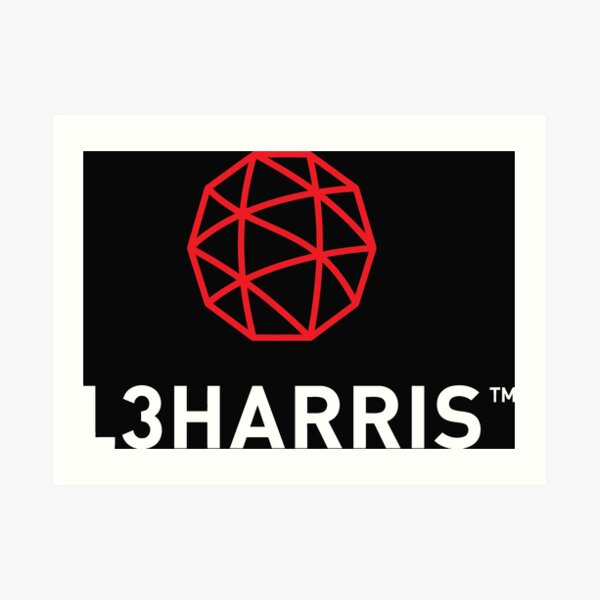 "L3Harris Technologies Defense Contractor" Art Print for Sale by ...