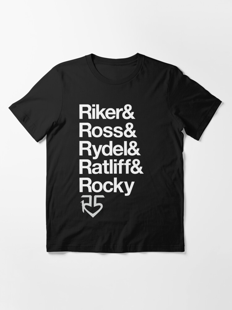 "R5 Names (Black and White)" T-shirt for Sale by r5sosstore | Redbubble ...