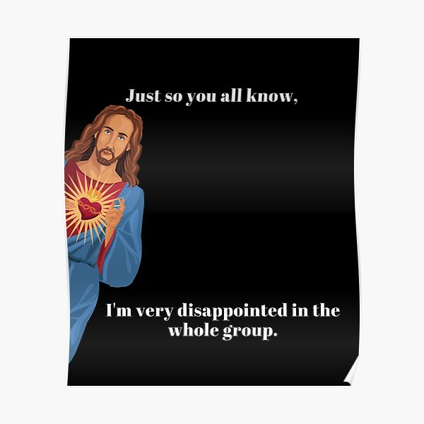 "Funny Jesus Disapppointed Religious Humor Friendly Hilarious Meme ...