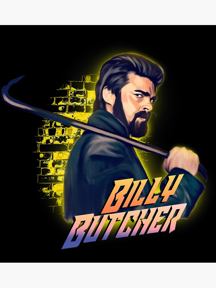 "Vintage Retro Billy Butcher The Boys Men Women" Poster by ...