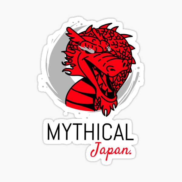 "Red Dragon - Tokyo Aesthetic" Sticker for Sale by TokyoAesthetics ...