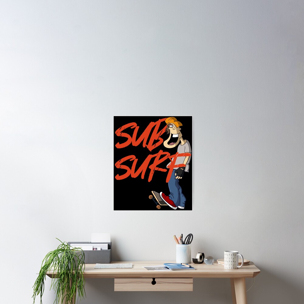 "SubSurf" Poster for Sale by Callahans | Redbubble