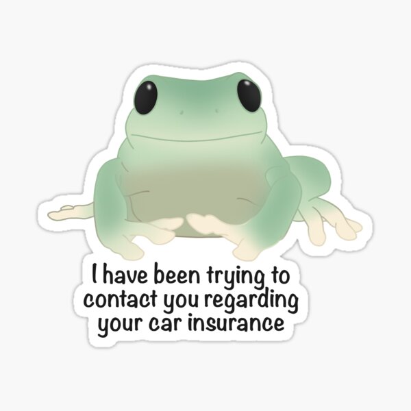 "Cute frog meme" Sticker for Sale by Micromiek | Redbubble