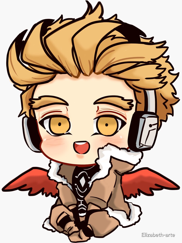 "Hawks" Sticker for Sale by Elizabeth-arte | Redbubble