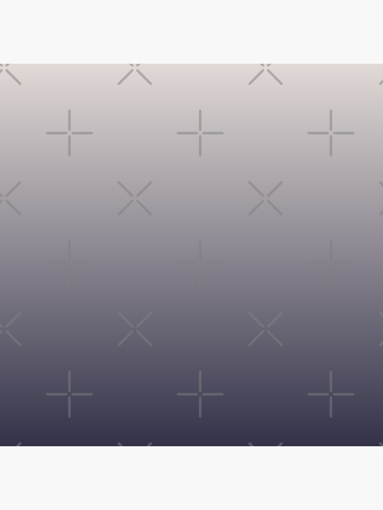 Póster «Gradiente de color morado claro y blanco estampado» de ...