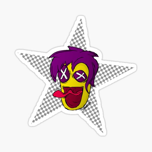"Rad Randy" Sticker for Sale by GrimDork | Redbubble