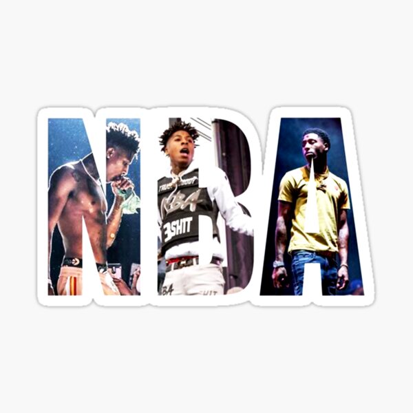 "NBA Youngboy" Sticker for Sale by Macan1 | Redbubble