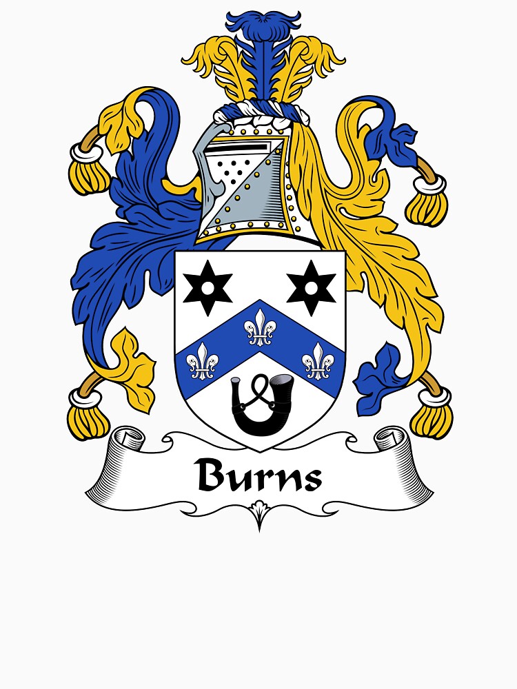 "Burns Coat of Arms / Burns Family Crest" Pullover Hoodie for Sale by ...