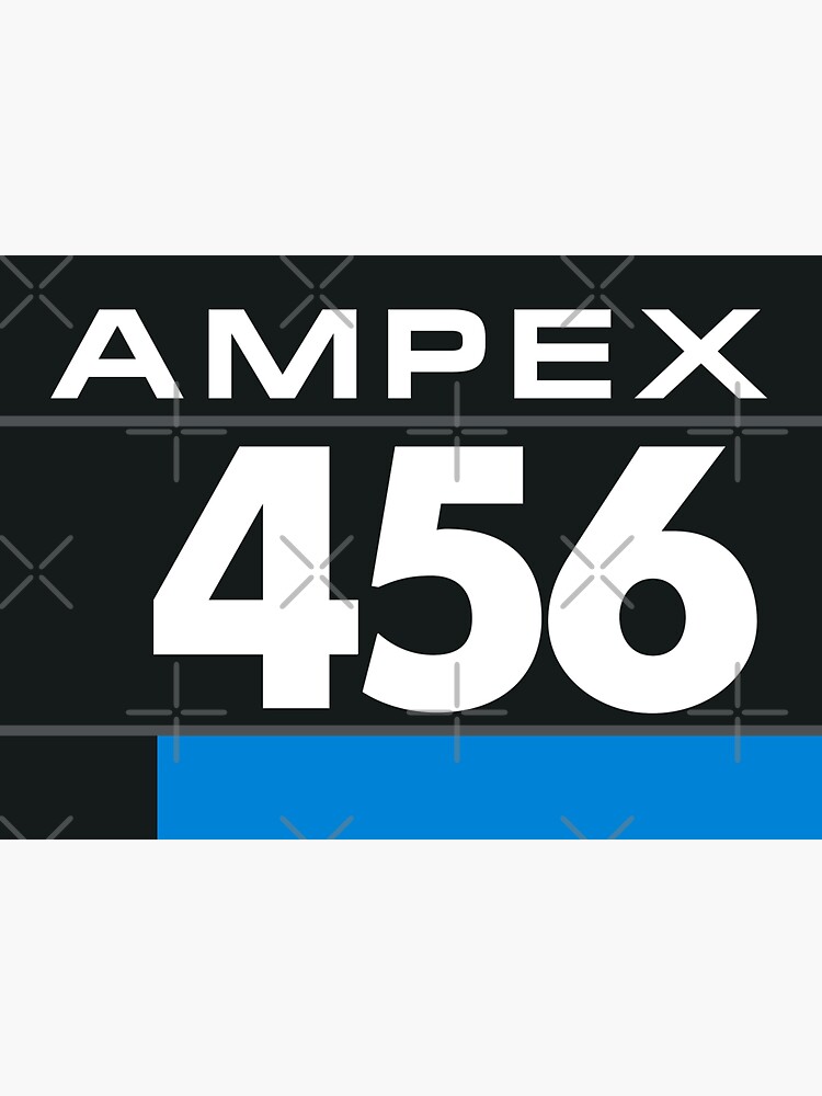 "AMPEX 456 reel logo" Sticker for Sale by ANORAKATTIC | Redbubble