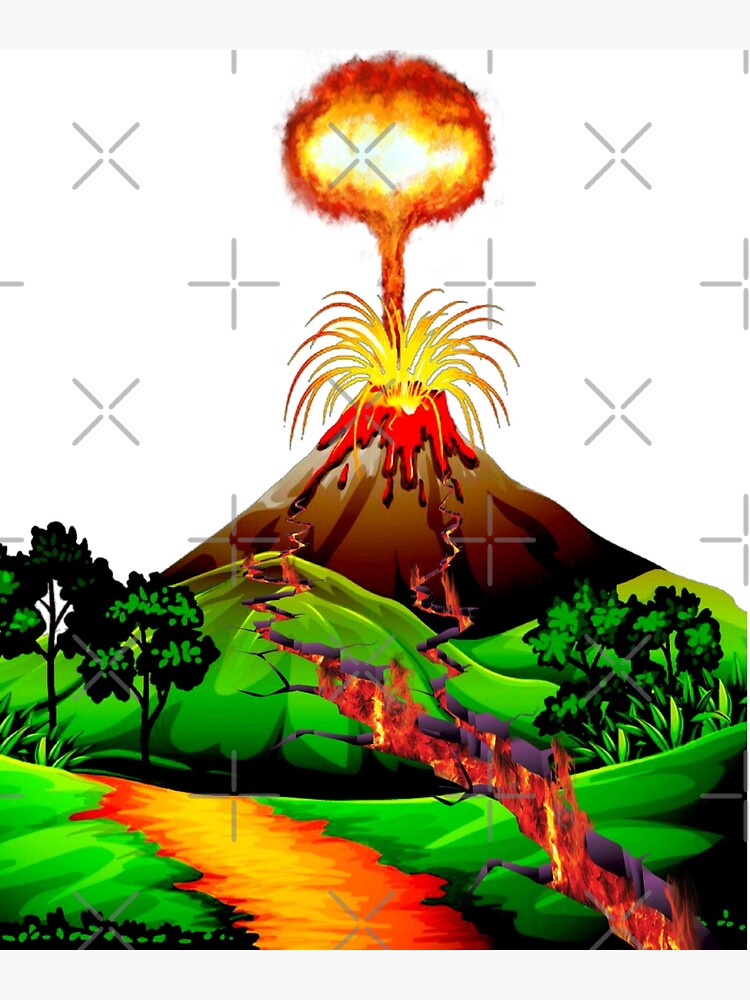 "iceland volcano eruption" Poster for Sale by Artists-shop | Redbubble