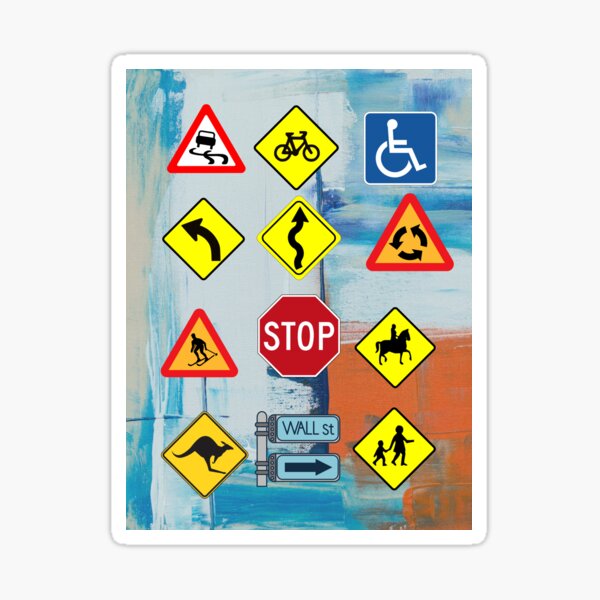 "Street Signs" Sticker by rockthacradle | Redbubble