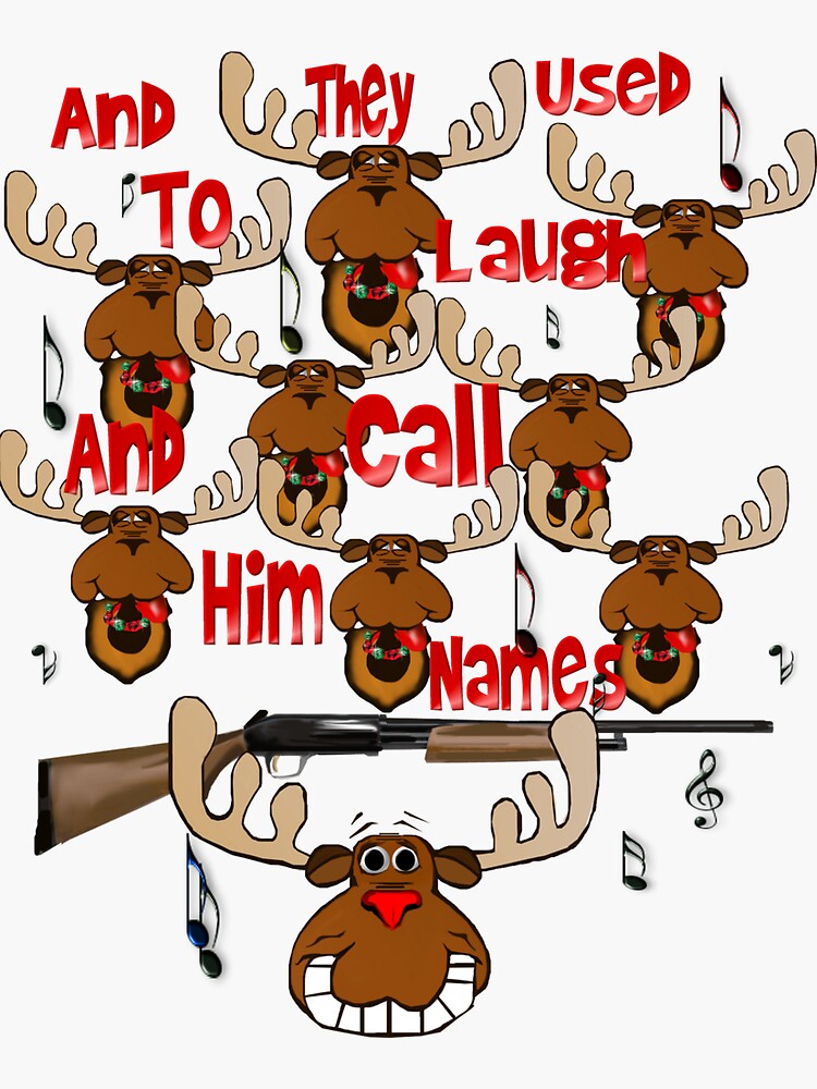 "They Used To Laugh And Call Him Names" Sticker for Sale by Lotacats ...