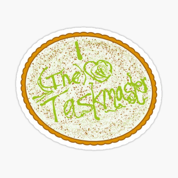 "Taskmaster - Key Lime Pie (Homemade)" Sticker for Sale by ...