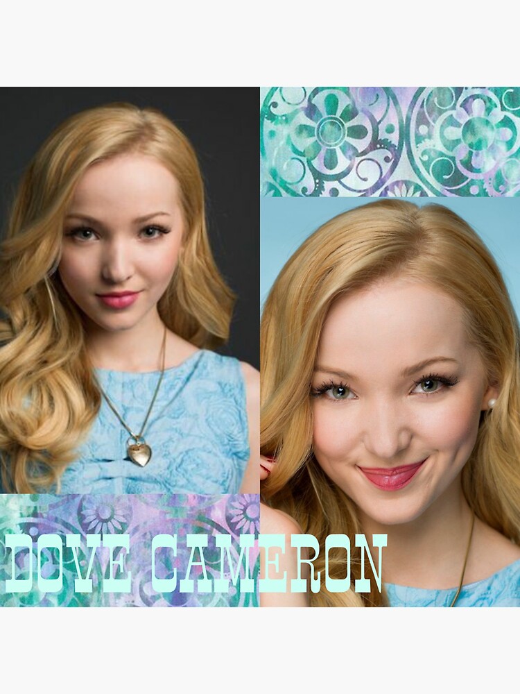 "DOVE cameron" Sticker for Sale by Alien17 | Redbubble