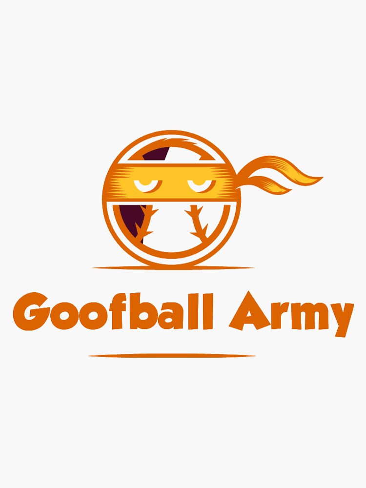 "GOOFBALL ARMY LOGO" Sticker for Sale by Heresjohnnnnny | Redbubble