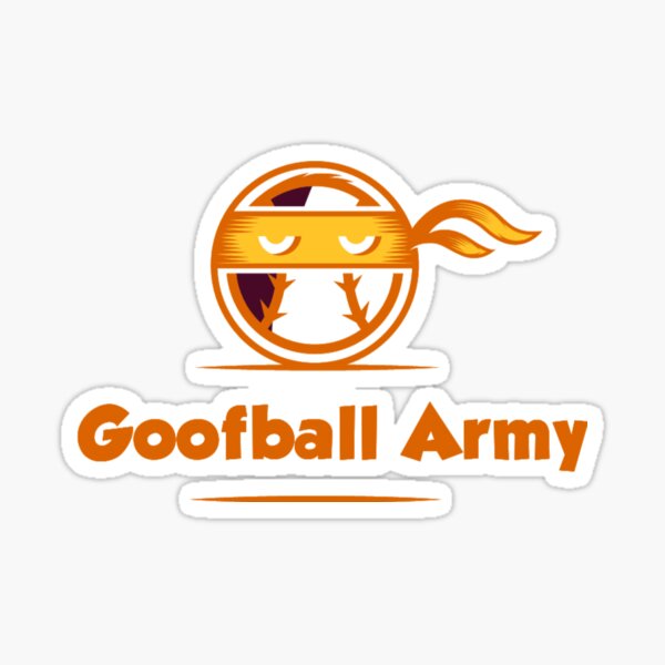 "GOOFBALL ARMY LOGO" Sticker for Sale by Heresjohnnnnny | Redbubble