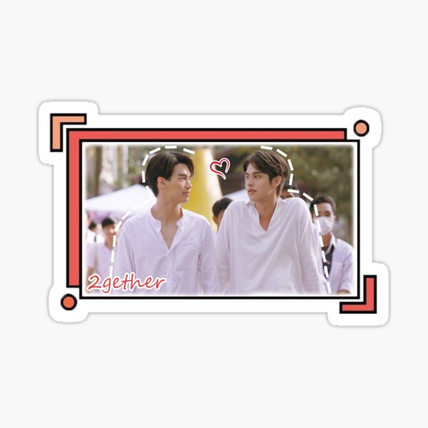 "2GETHER THE SERIES (Tine & sarawat)" Sticker by HyunjinsSTAY | Redbubble
