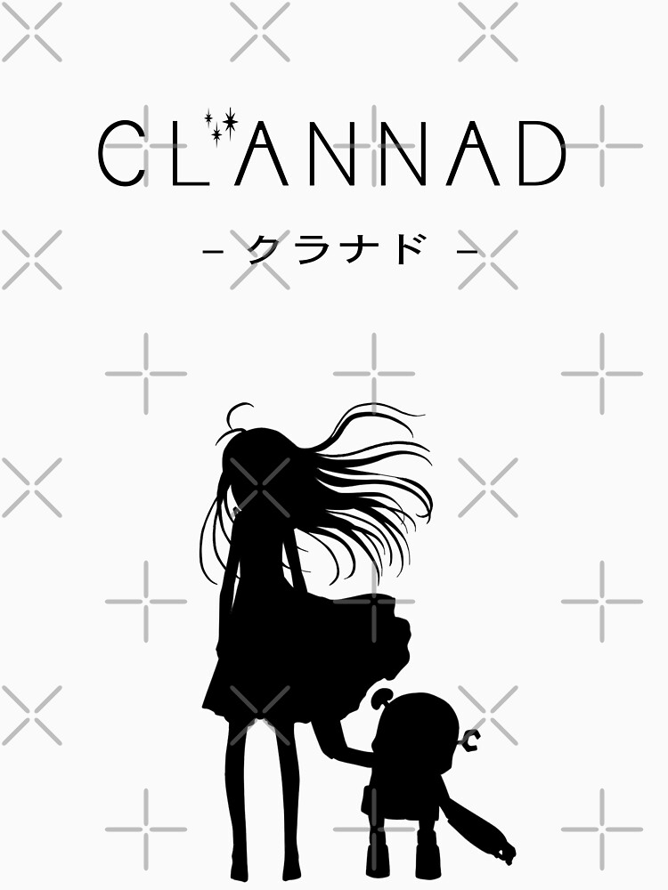 "CLANNAD - Girl & Robot" T-shirt for Sale by MegurineMariko | Redbubble ...