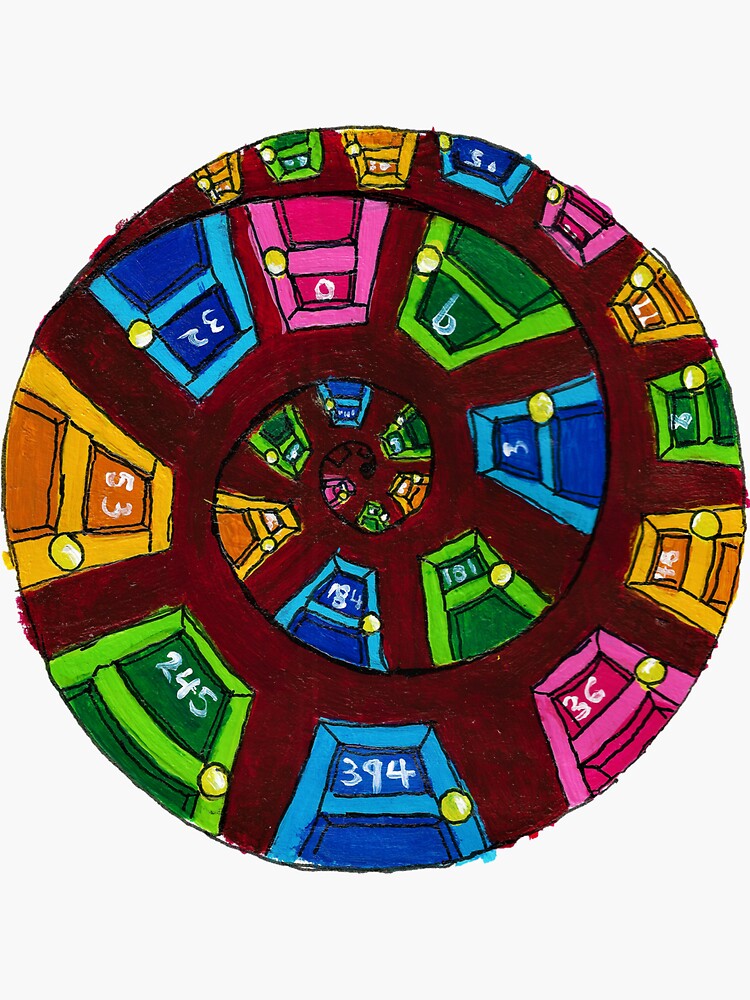 "TMA The Spiral" Sticker for Sale by EBroganArt | Redbubble