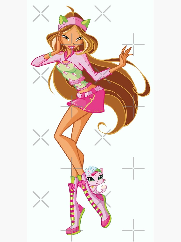 Lámina fotográfica «Flora y Coco Winx Club» de milkyplanet | Redbubble
