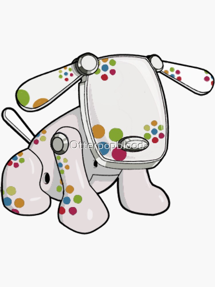 "idog (rainbow dalmatian)" Sticker for Sale by Otterpopblood- | Redbubble