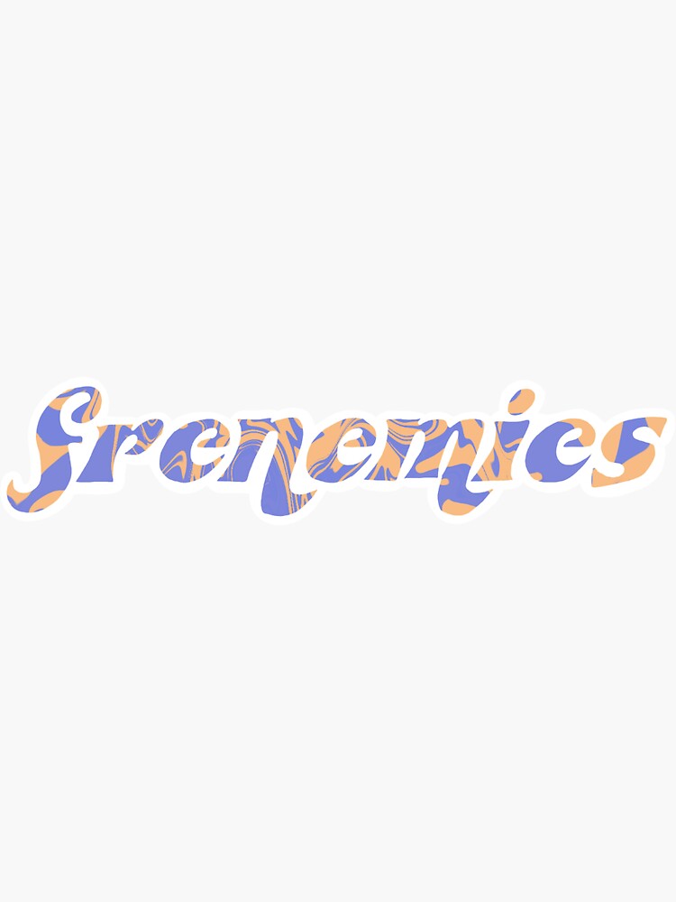 "Frenemies Sticker (Swirl Colors)" Sticker for Sale by pieperbuckley ...
