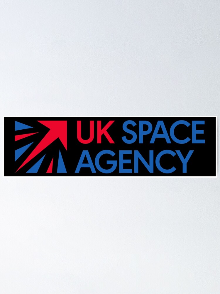 "UK Space Agency (UKSA)" Poster for Sale by trendistudio | Redbubble