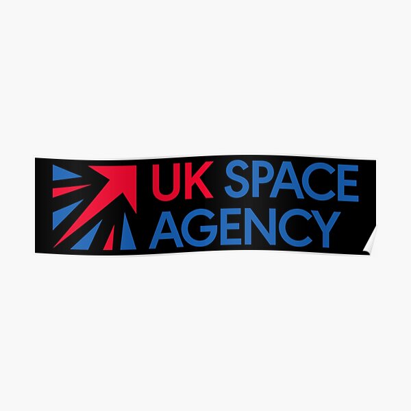 "UK Space Agency (UKSA)" Poster for Sale by trendistudio | Redbubble