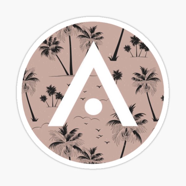 "Palm Tree Summer Aveda Logo" Sticker for Sale by Dalaura | Redbubble