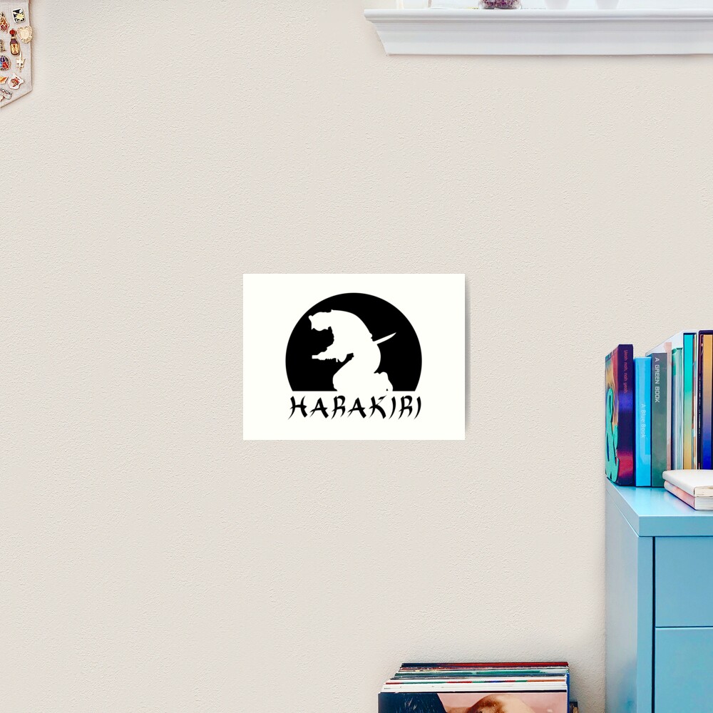 "Seppuku Harakiri Kamikaze Samurai" Art Print for Sale by PapercaCream ...