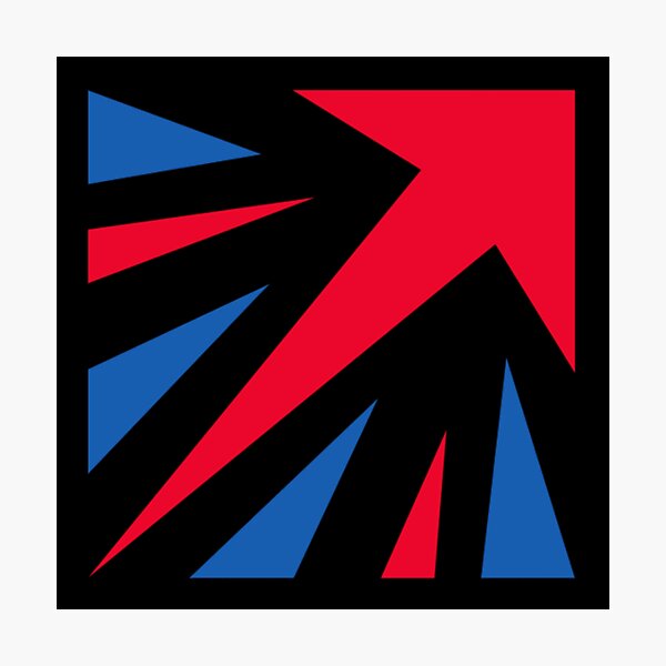 "UK Space Agency logo(UKSA)" Photographic Print by trendistudio | Redbubble