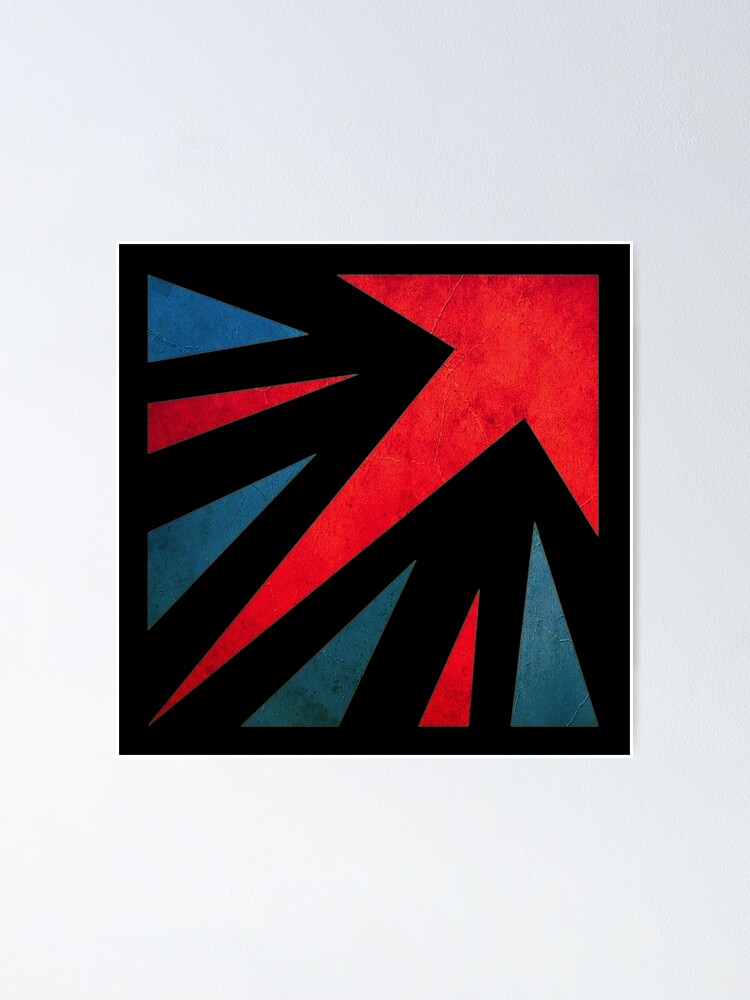 "UK Space Agency logo(UKSA) - vintage look" Poster by trendistudio ...