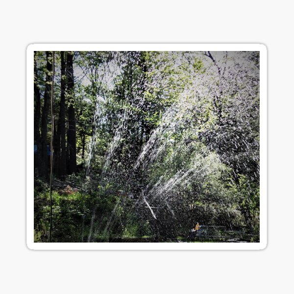 "Water so refreshing, spring summer fun" Sticker for Sale by ...