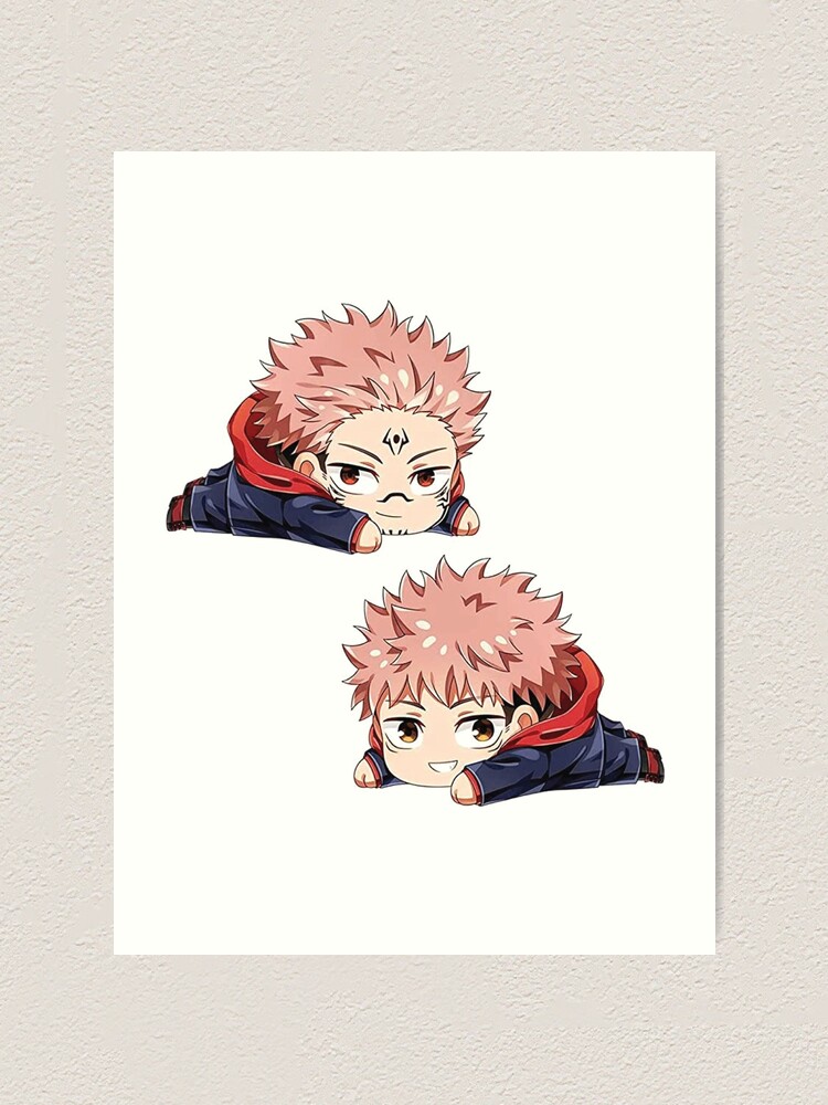 "Jujutsu kaisen Sukuna Itadori Yuji chibi" Art Print for Sale by Idris ...