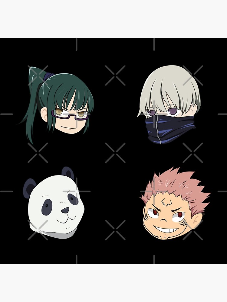 "Jujutsu kaisen chibi collection 1" Poster by Idris-Fenazi | Redbubble
