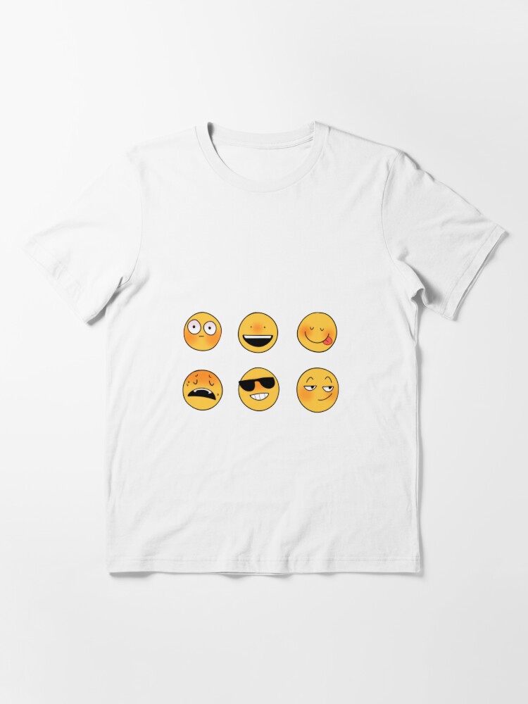 "Tame Emojis" T-shirt for Sale by skysskapes | Redbubble | emoji t ...