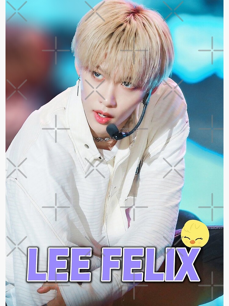 "LEE FELIX" Poster for Sale by HyunjinsSTAY | Redbubble