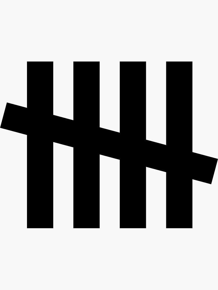 "Tally" Sticker by AlienStickers | Redbubble