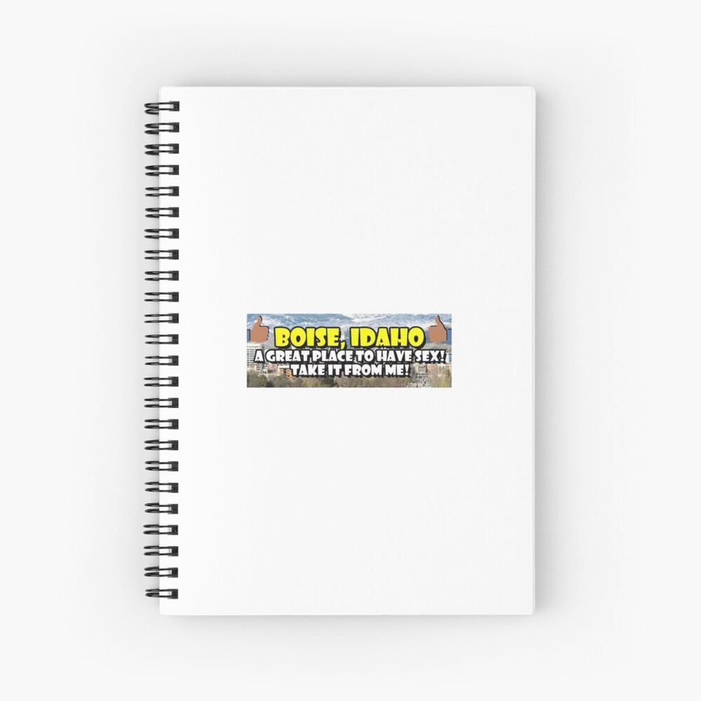 "boise, idaho - TED NIVISON bumper sticker" Sticker for Sale by finched ...