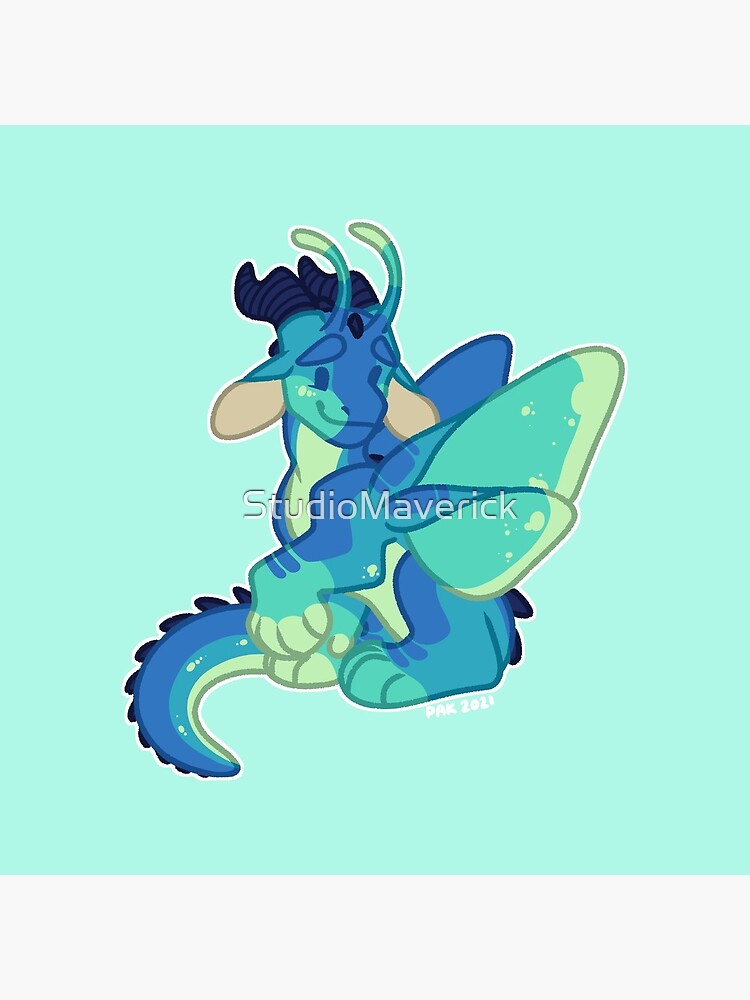 "Blue - WOF Wings of Fire" Art Print by StudioMaverick | Redbubble