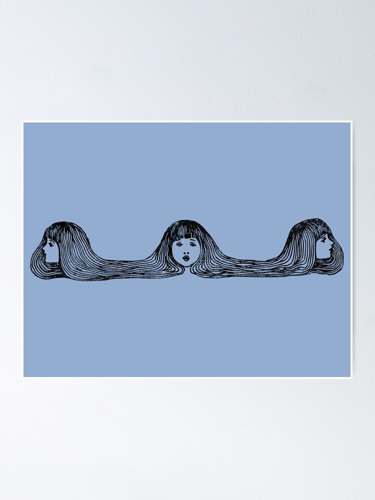 "Three Girls" Poster by GoblinPunkTees | Redbubble