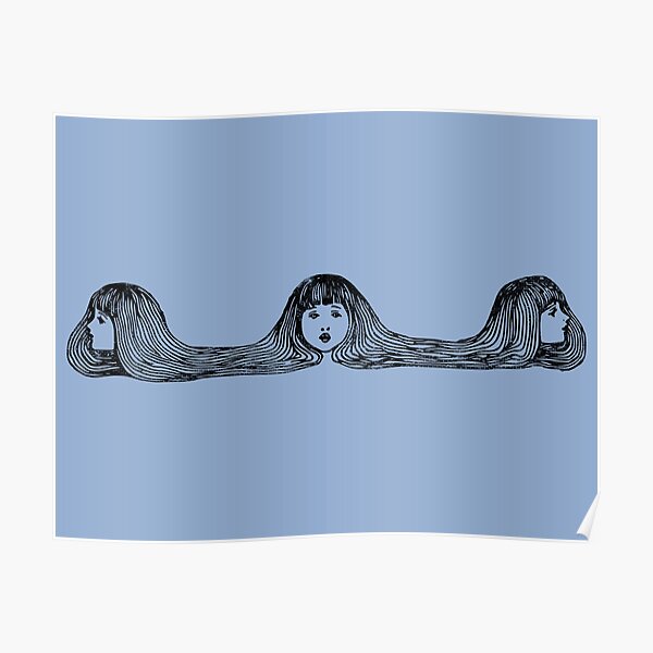 "Three Girls" Poster by GoblinPunkTees | Redbubble