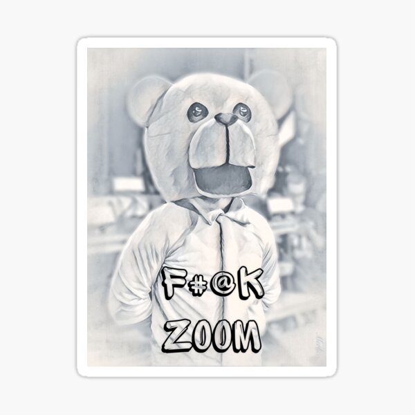 "Zoomed out" Sticker for Sale by Goodbearsuk | Redbubble
