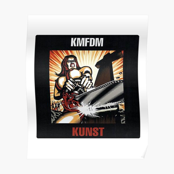 "KMFDM Art Album Cover Music Industrial" Poster for Sale by xZephirx ...