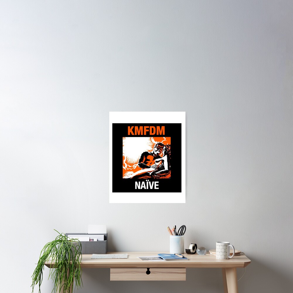 "KMFDM Naive Album Cover Music Industrial" Poster for Sale by xZephirx ...