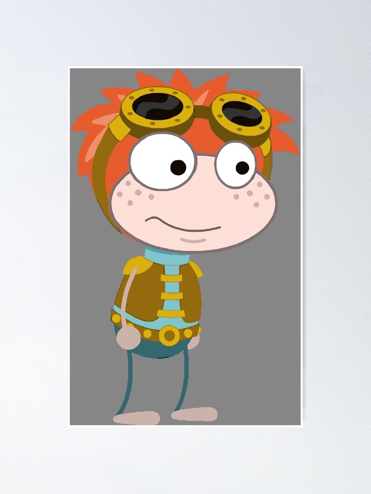 "Zack cartoon art" Poster by rosadorichard | Redbubble