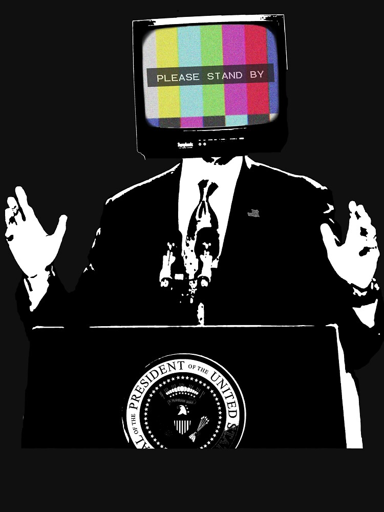 "Television Rules The Nation " Essential T-Shirt for Sale by ...