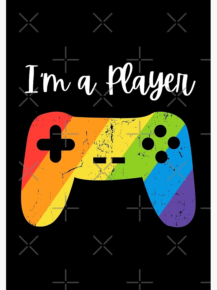 "LGBTQ Gaymer Gaming Gay Pride" Poster for Sale by SoLarghi | Redbubble