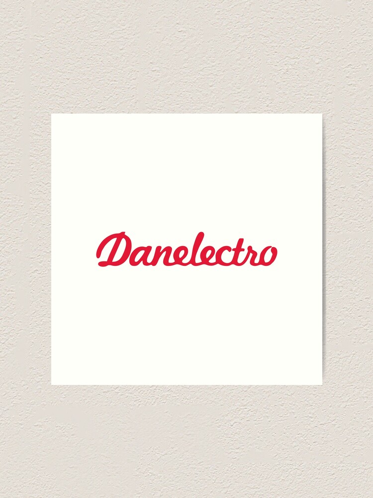"Best Danelectro New Logo" Art Print for Sale by irenegeround | Redbubble