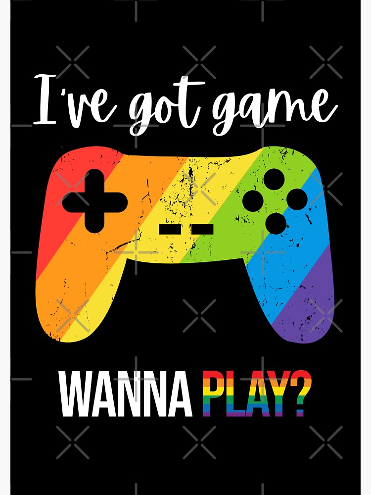 "LGBTQ Gaymer Gaming Gay Pride" Sticker for Sale by SoLarghi | Redbubble